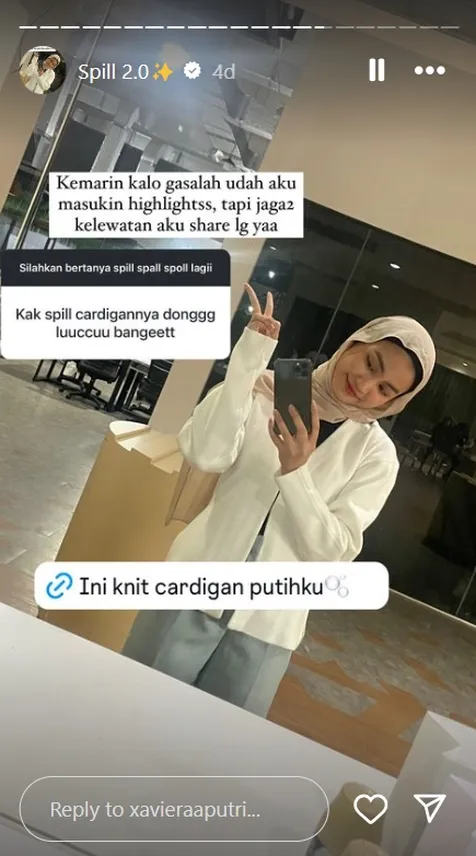 Curi Perhatian! Xaviera dan Sandy CoC Spill Outfit Keren di Instagram ...