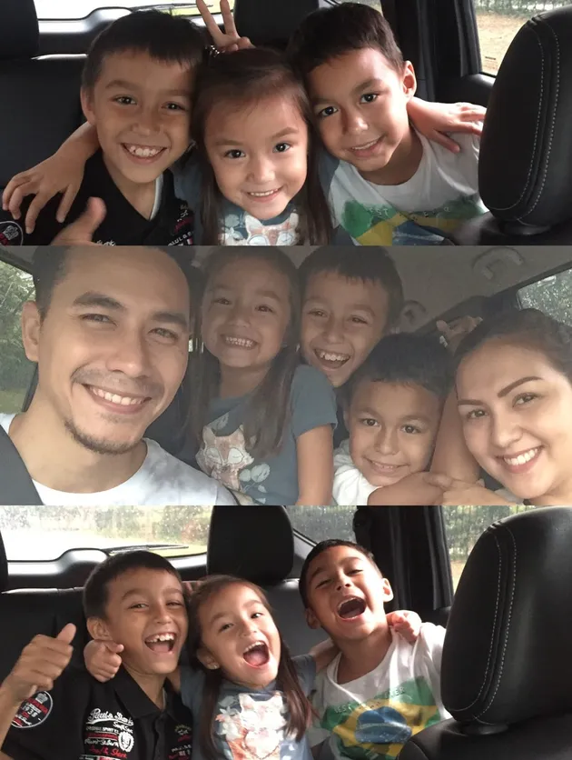 7 Potret Darius Sinathrya Ikut Trend Foto 2016, Posting Foto Anak-anak ...
