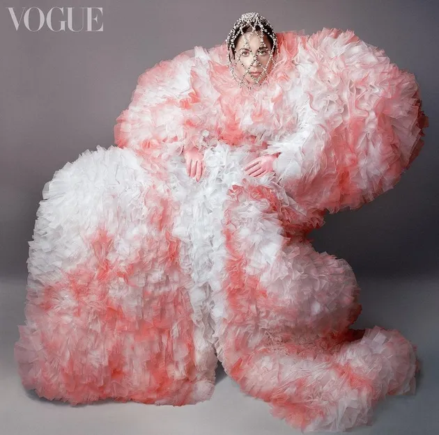 8 Portraits of Lady Gaga as a Model for British and Italian Vogue ...