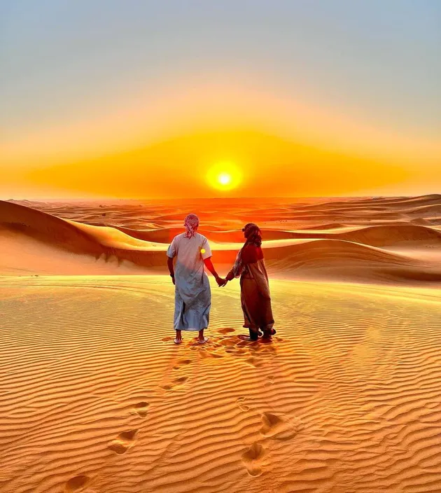 8 Photos of Shireen Sungkar and Teuku Wisnu's Vacation in Dubai ...