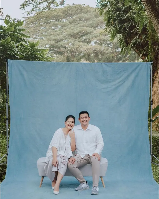 9 Photoshoot Portraits of Kahiyang Ayu & Bobby Nasution in White ...