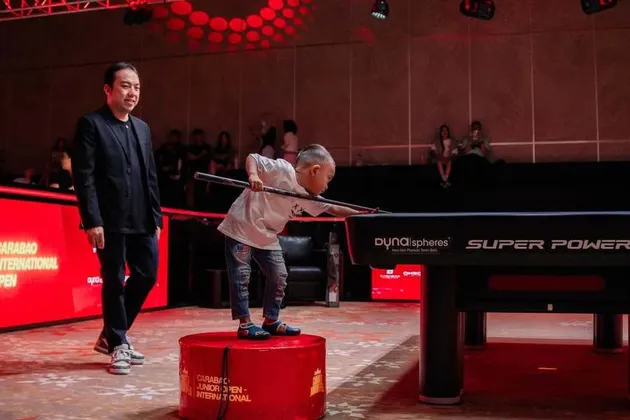 At just 5 years old, Fajar Alamri becomes the youngest participant in ...