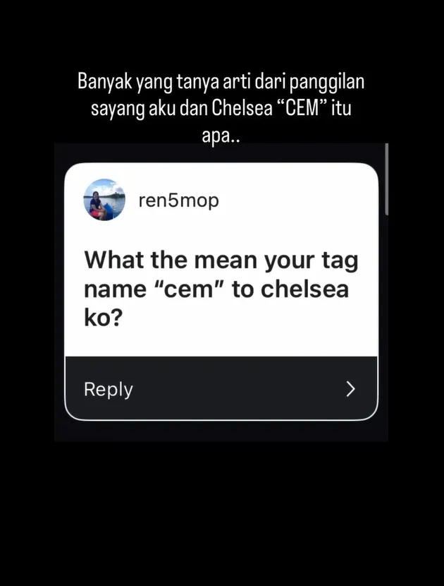 Glenn Alinskie Ungkap Makna Panggilan Sayang 'CEM' Untuk Chelsea Olivia ...