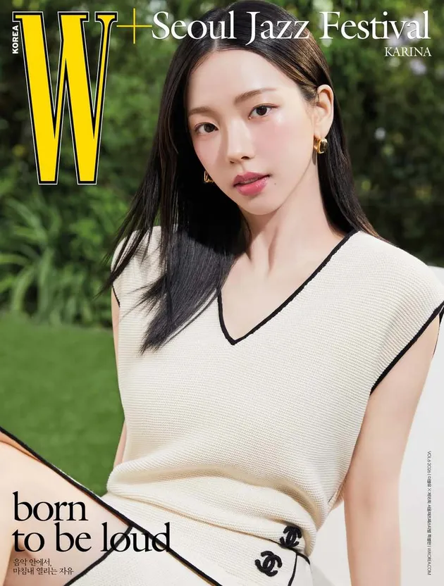 Karina aespa Tampil Fresh di Cover Majalah W Korea, Visualnya Disebut ...