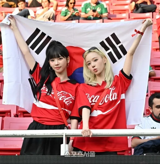 Karina dan Winter aespa Dukung Timnas Korea Selatan di Piala Dunia 2026 ...
