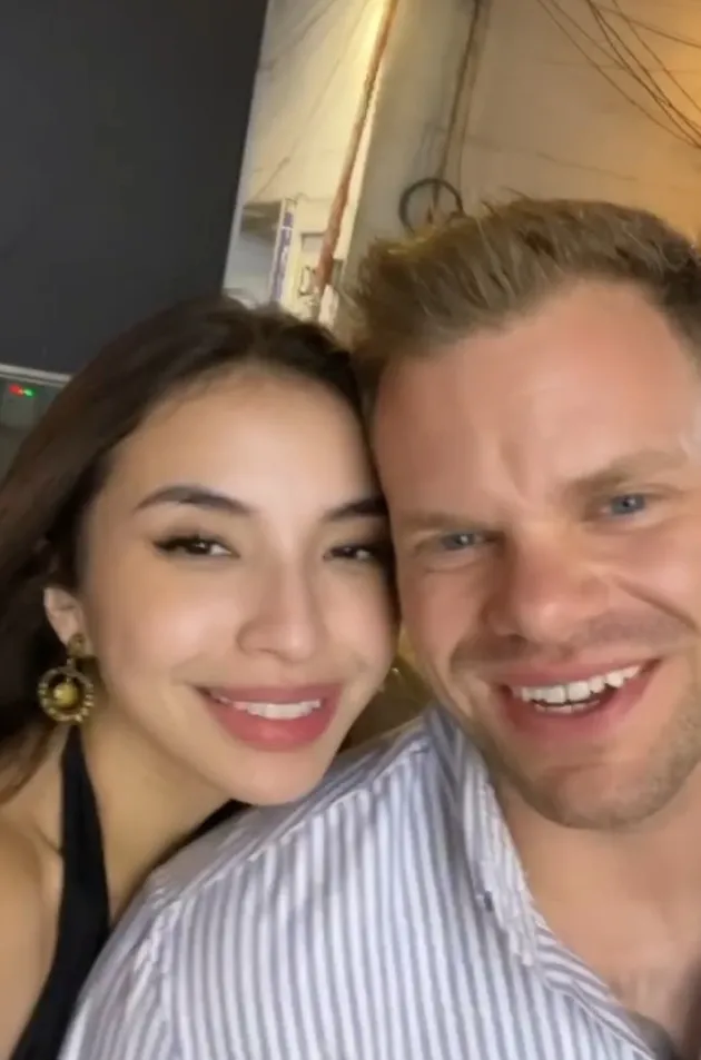 Manohara is Dating Danish Vlogger Kristian Hansen