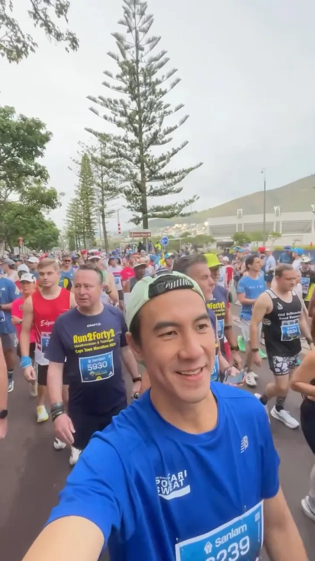 Pertama Kali ke Afrika, Daniel Mananta Langsung Ikut Cape Town Marathon ...
