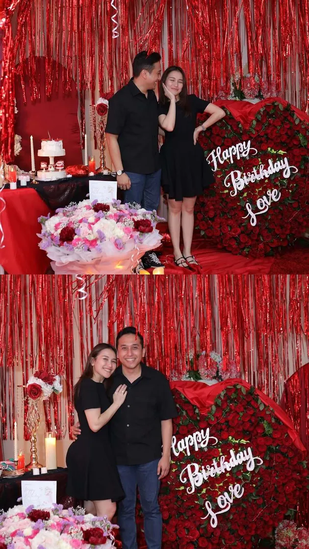 Ayu Ting Ting's Portrait Surprised on Her 34th Birthday, Celebrating ...