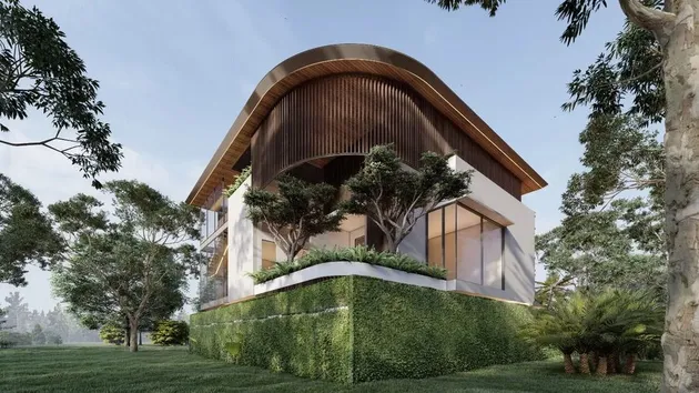Portrait of Ayu Ting Ting's House Design Leak that is Still Under ...