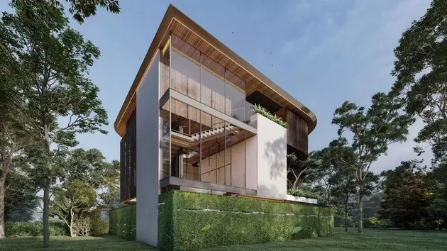 Portrait of Ayu Ting Ting's House Design Leak that is Still Under ...