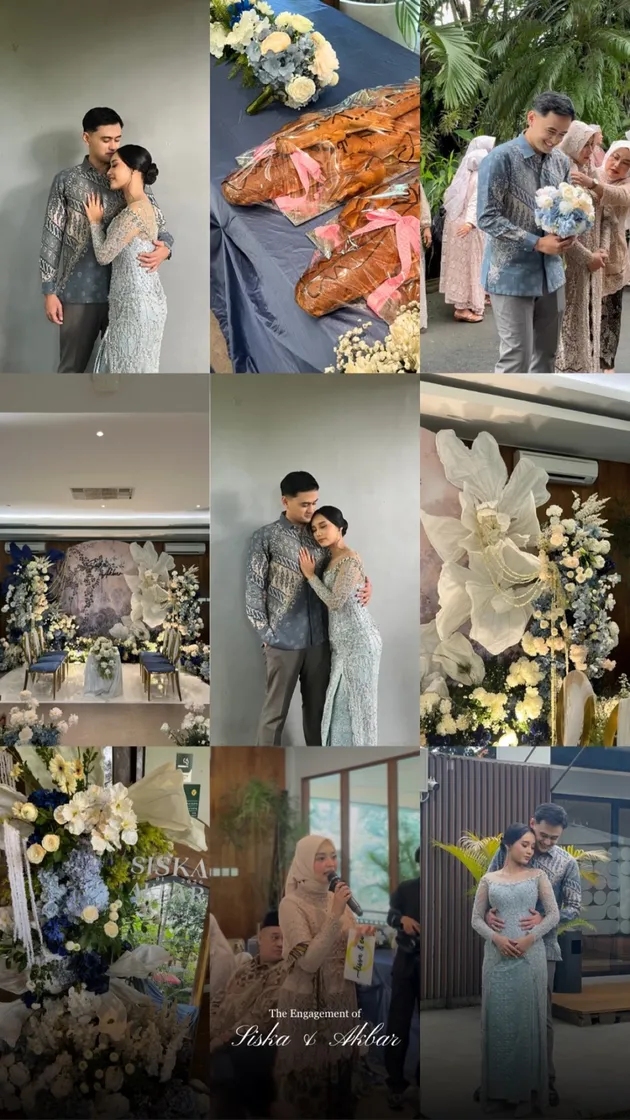 Portrait of Indian Akbar and Siska Minbite's Engagement, From Humor to ...