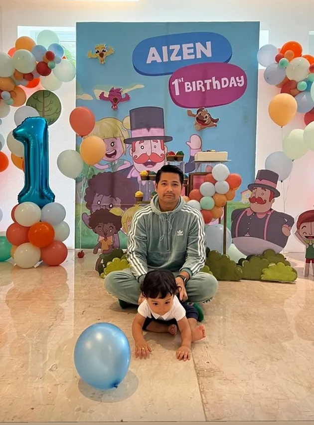 Portraits of Aizen Erick Iskandar's First Birthday Celebration, Jedar ...