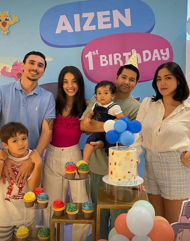 Portraits of Aizen Erick Iskandar's First Birthday Celebration, Jedar ...