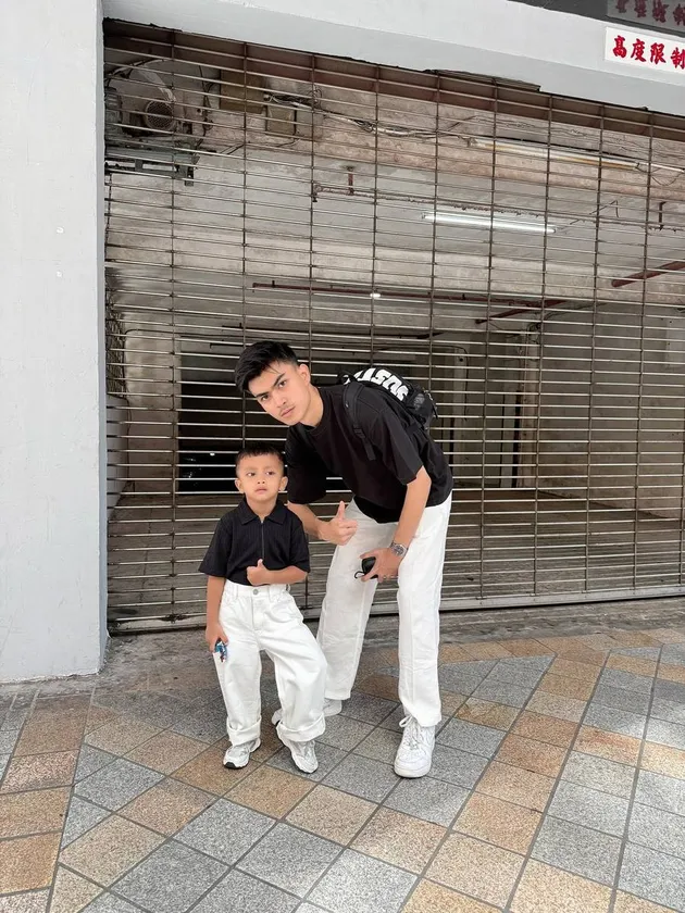 Portrait of Rafly Ardiansyah as a Father Figure for Hanum Mega's ...
