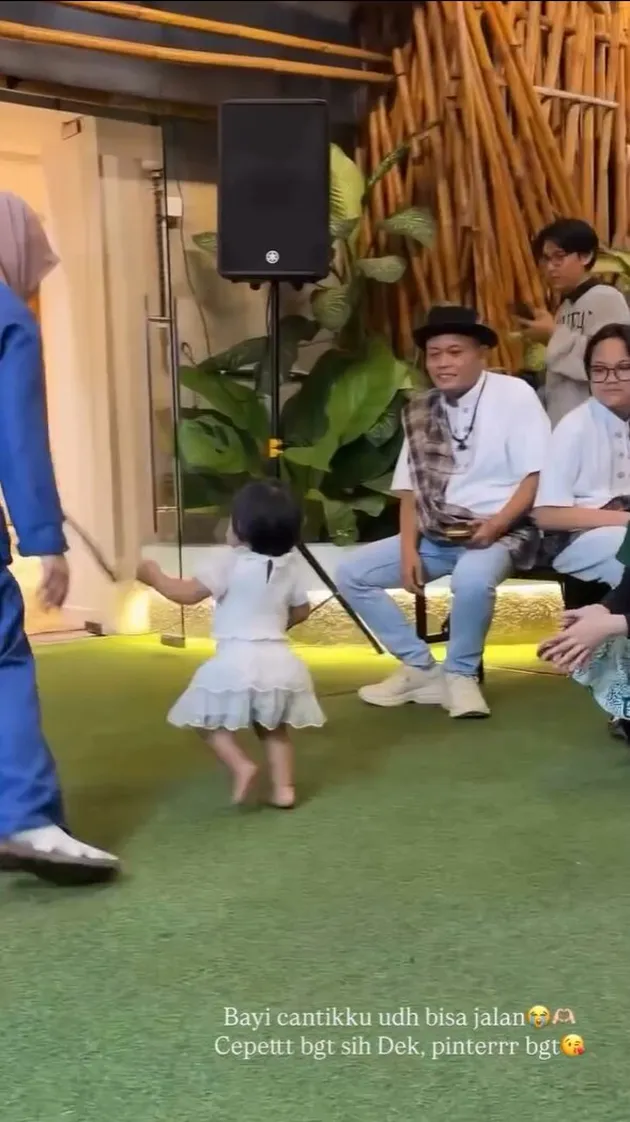 Potret Selina Anak Mahalini Sudah Bisa Jalan, Wajah Masih Dirahasiakan ...