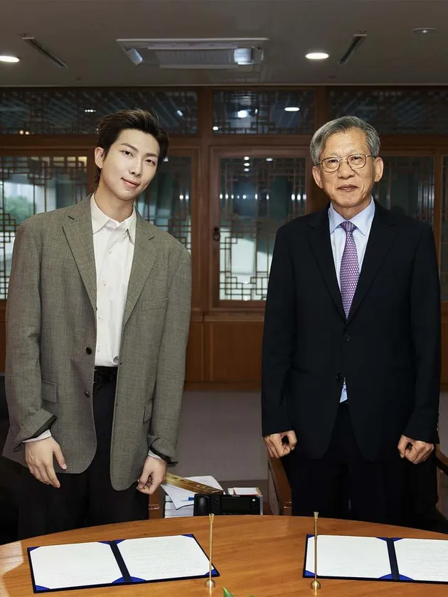 RM BTS Becomes the First Global Ambassador of the National Museum of Korea