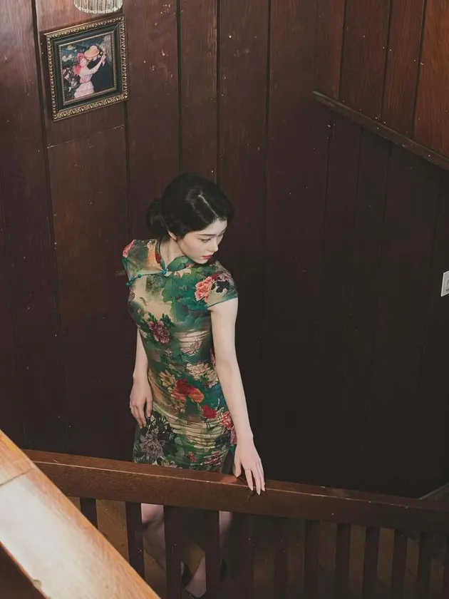 Xiaoting Kep1er Elegantly Wears Qipao, Like the Main Lead of Drachin ...