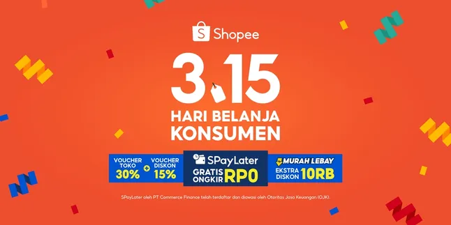 Note! The First Mega Sale of the Year, Shopee Presents the 3.15 ...