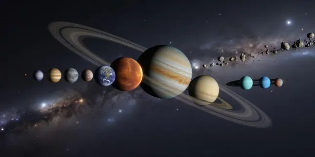 Nama Nama Planet dalam Tata Surya: Panduan Lengkap 8 Planet Utama dan 5 ...