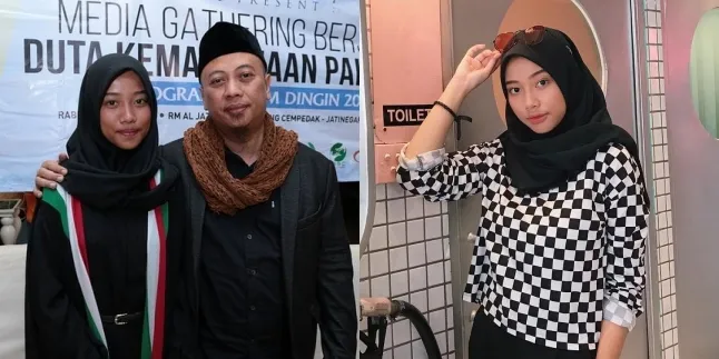 10 Beautiful Charms of Ghaniya Salma, Opick's Eldest Daughter Who is ...