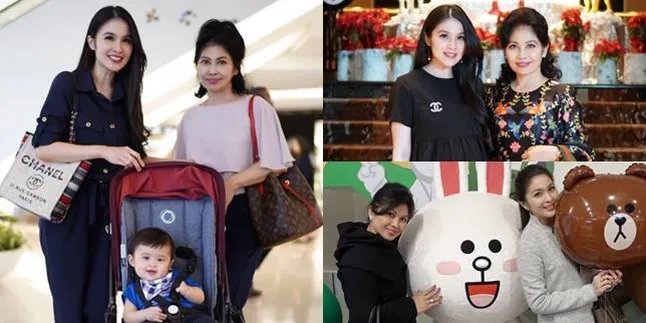 10 Charms of Sandra Dewi's Ever-Youthful Mother, Equally Glamorous as ...