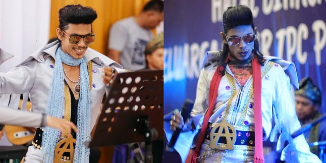 10 Portraits of Alie Akbar, Viral Dangdut Singer Who Once Auditioned ...