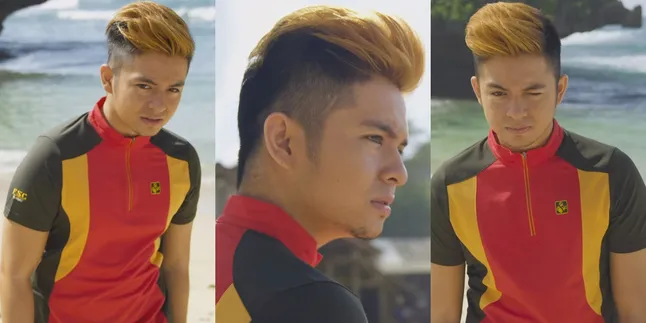 10 Photos of Angga Yunanda that will Amaze You with His Blonde Hair ...