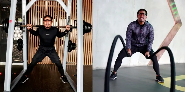 10 Photos of Bams ex Samson Covered in Sweat at the Gym, Efforts to ...