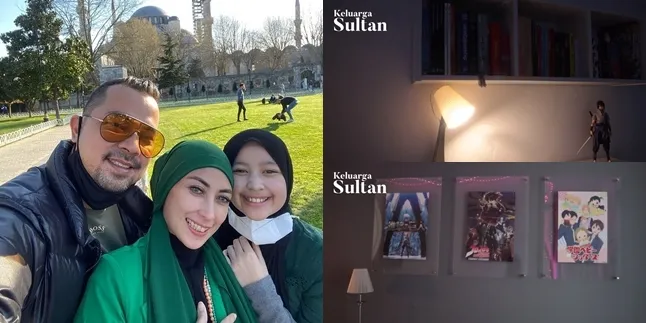 10 Potret Detail Kamar Aquene Aziz Putri Bungsu Sultan Djorghi ...