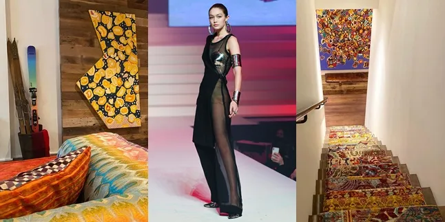 10 Portraits of Gigi Hadid's Luxury House Details, Realizing a Bizarre ...