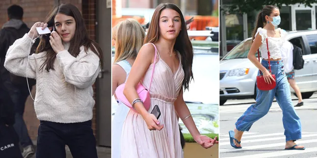 10 Street Fashion Portraits of Suri Cruise, Now 14 Years Old, Still ...