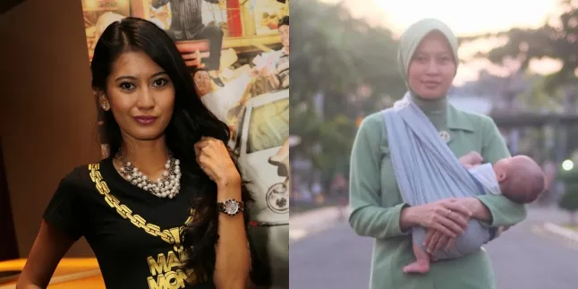 10 Latest Portraits of Jian Batari's Life After Marrying a TNI Member ...