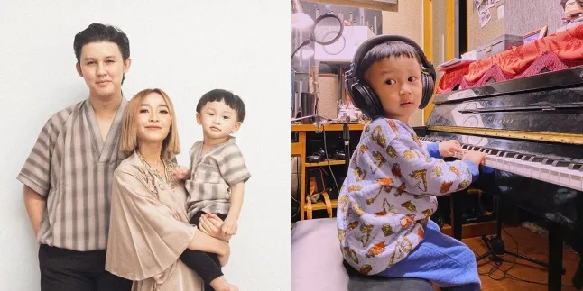 10 Portraits of Nochi, Rinni Wulandari's 2-Year-Old Child Who is ...