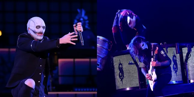 10 Portraits of Slipknot's Debut Performance in Indonesia, Flooded by ...