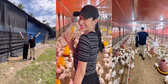 10 Photos of Tyas Mirasih and Tengku Tezi Opening a Chicken Farm ...