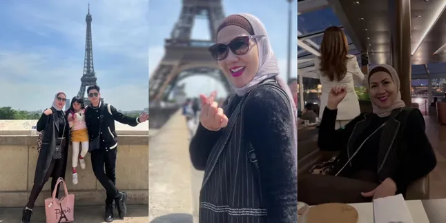 10 Photos of Venna Melinda's Vacation in Paris After Ferry Irawan's Domestic Violence Case ...