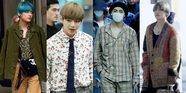 10 'Street Style Look' Ala V BTS that are Super Cool, Their ...