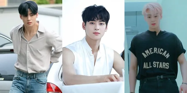 16 Handsome Photos of Cha Eun Woo Showing Off Broad Shoulders as Wide ...