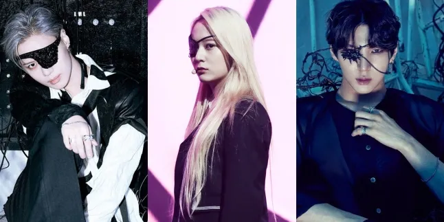 6 Portraits of K-Pop Idols Looking Fierce with Pirate-Style Eye Patches ...