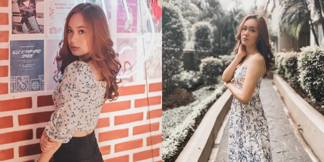 6 Photos of Jennifer Eve, Star of the Soap Opera 'NALURI HATI', Wearing ...