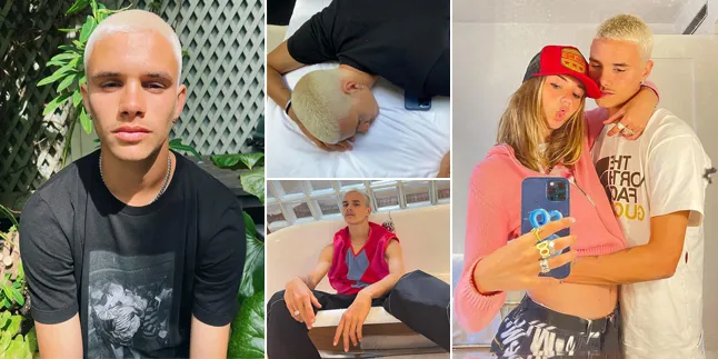 7 Photos of Romeo with Shaved Head and Blonde Hair, Looking Handsome ...