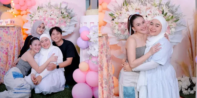 7 Photos of Ayu Ting Ting Celebrating Her Sister's Birthday in a ...