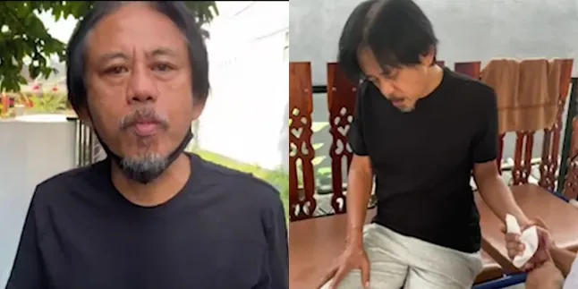 7 Portraits of Epy Kusnandar Undergoing Stroke Therapy, Groaning in ...