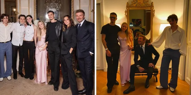 7 Portraits of the David Beckham Family at the Victoria Beckham Spring ...