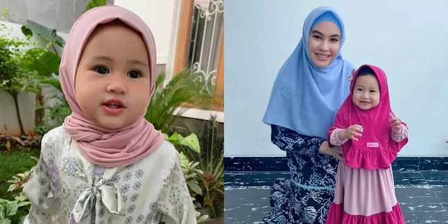 7 Portraits of Khalisa, the Youngest Daughter of Kartika Putri and Habib Usman, Wearing Hijab ...