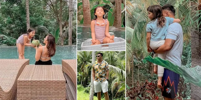 7 Photos of Gisella Anastasia's Vacation in Bali, Gempi Carried by Wijaya Saputra Becomes the ...
