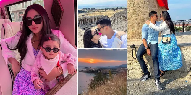 7 Photos of Margin and Ali Syakieb Inviting Baby Guzel on a Vacation to ...