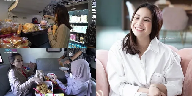 7 Portraits of Nagita Slavina to Bandung on a Super Luxury Bus, Buy ...