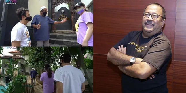 7 Portraits of Rano Karno's House Made Similar to a Village Area, with ...