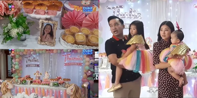7 Photos of Thalia and Thania Putri Onsu's Birthday, Exciting with ...
